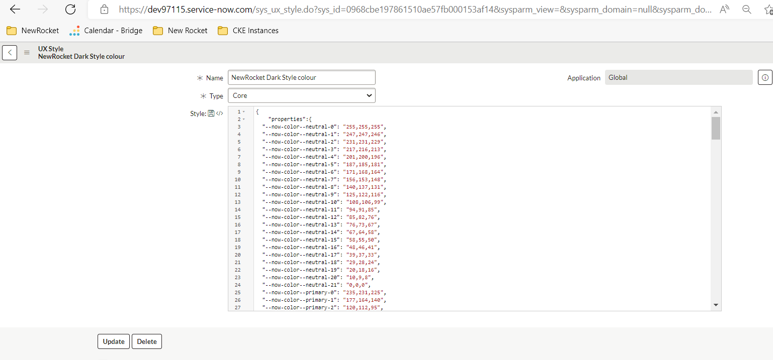 ServiceNow Next Experience UI Theme to change Head... - ServiceNow Community
